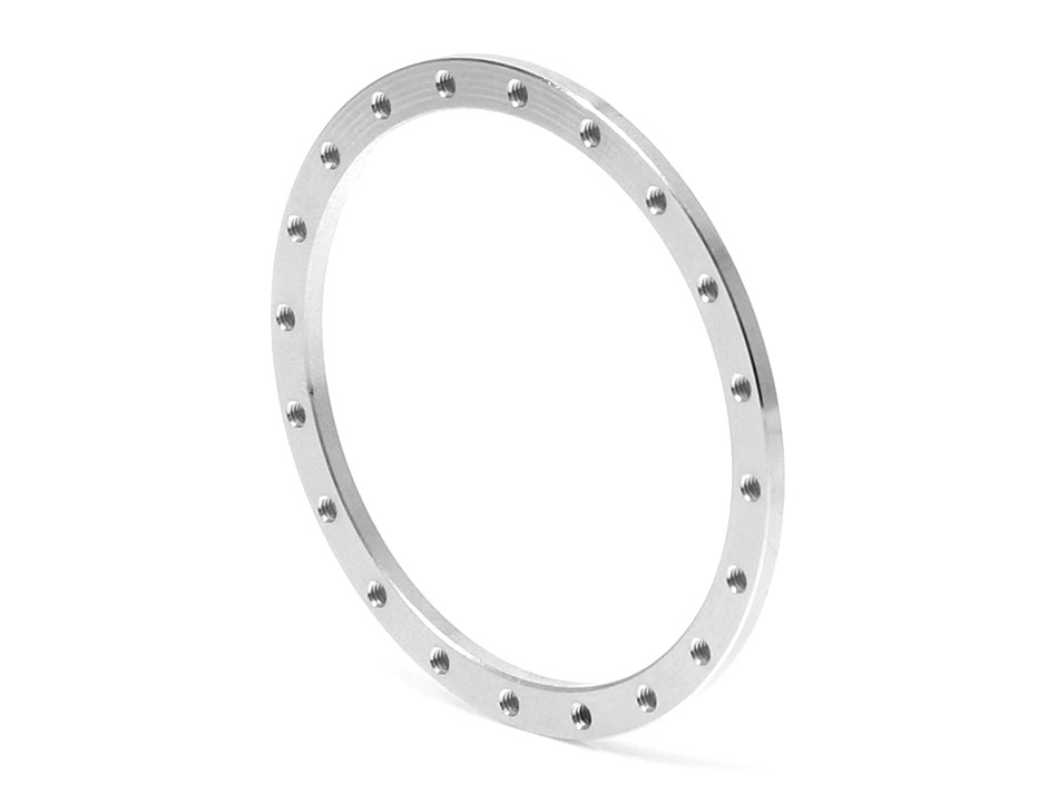 Shop ProBuild™ 2.2" Steel Lock Ring (1) Chrome | BoomRacing.com
