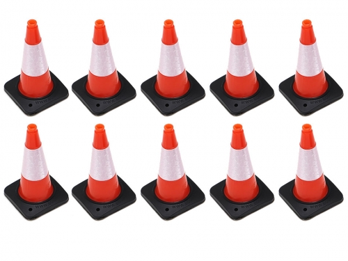 Shop Rubber Traffic Cone w/ Reflective Decal Trail Marker / Track ...
