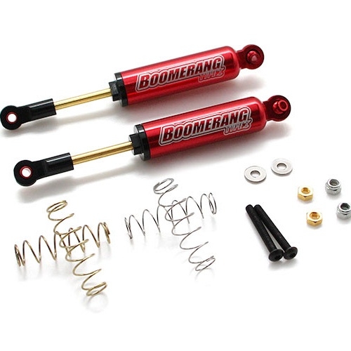 Shop Boomerang™ Type I Aluminum Internal Shocks Set 100MM (2) Red ...