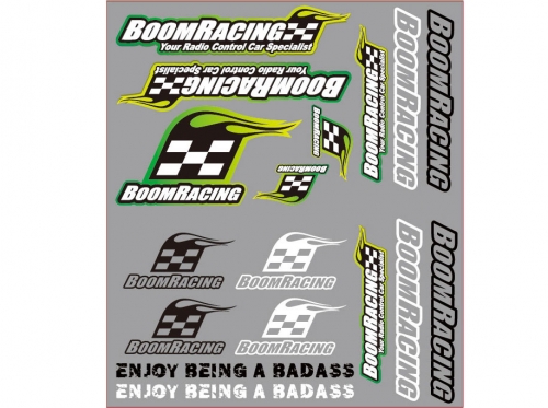 Shop Team Sticker Decal 24cm x 21cm | BoomRacing.com