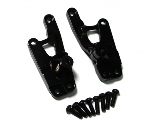 Shop Aluminium Front Upper Plate - 1 Pc Black | BoomRacing.com