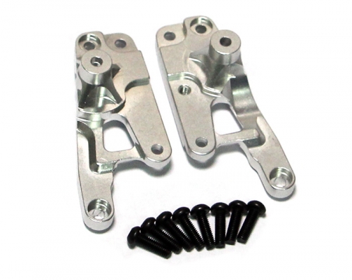 Shop Aluminium Front Upper Plate - 1 Pc Silver | BoomRacing.com