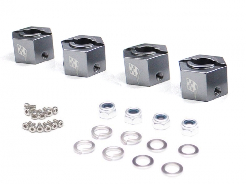 Shop KRAIT™ Aluminum 12mm Wheel Hex Widener (4) (Offset: 3mm) - Gun ...