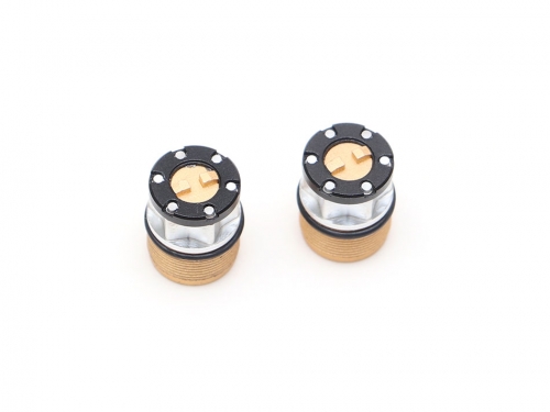 Shop Scale 4WD Center Locking Hub Cap (2) Gold (XT5 Series ...