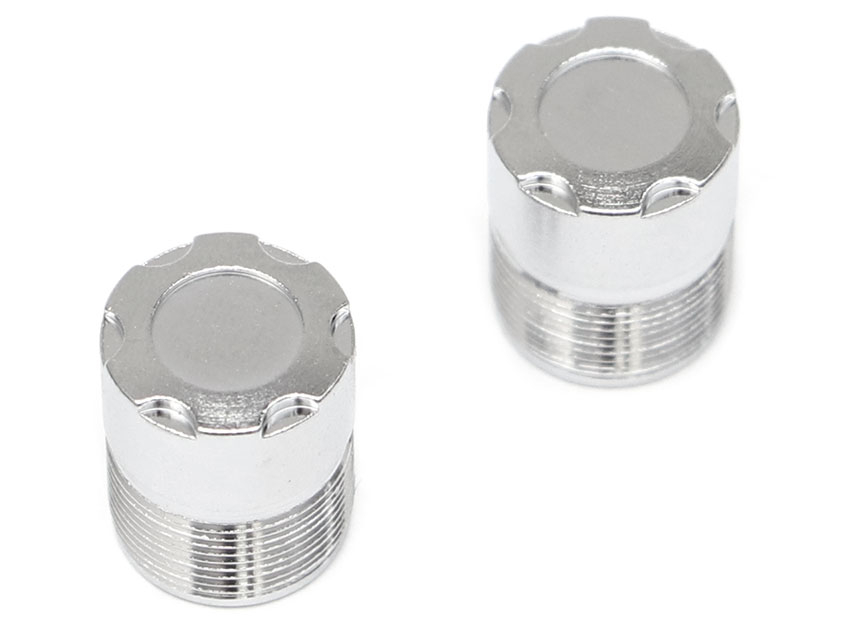 Shop S100 Scale Center Wheel Hub Cap (2) Platinum (XT5 Series ...