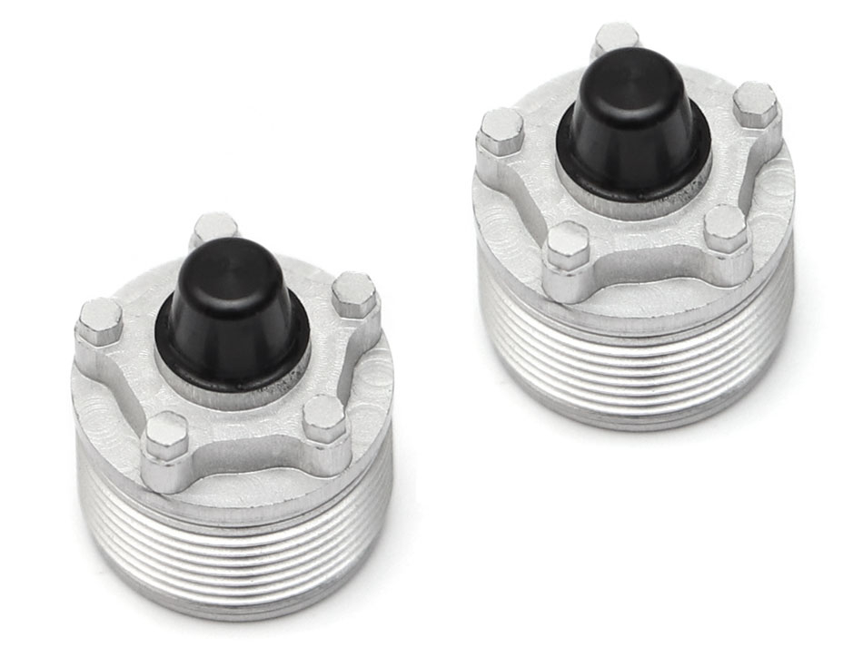 Shop Spectre Scale Center Wheel Hub Cap (2) (XT5 Series) Silver ...