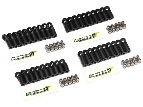 Shop BADASS Rod Ends M4 Nylon w/ Stainless Steel Pivot Ball Assorted ...