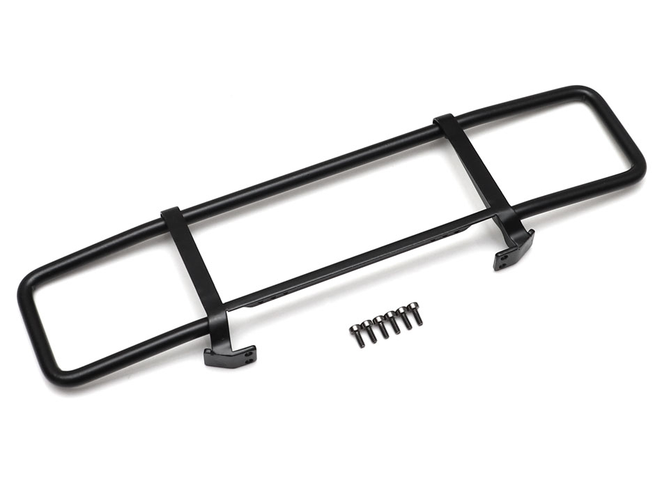 Shop KUDU™ Front Wide Steel Bull Bar Set Black | BoomRacing.com