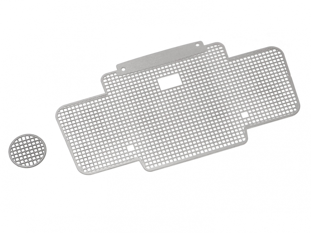 Shop Front Radiator Grill Mesh & Wing Air Intake Filter | BoomRacing.com