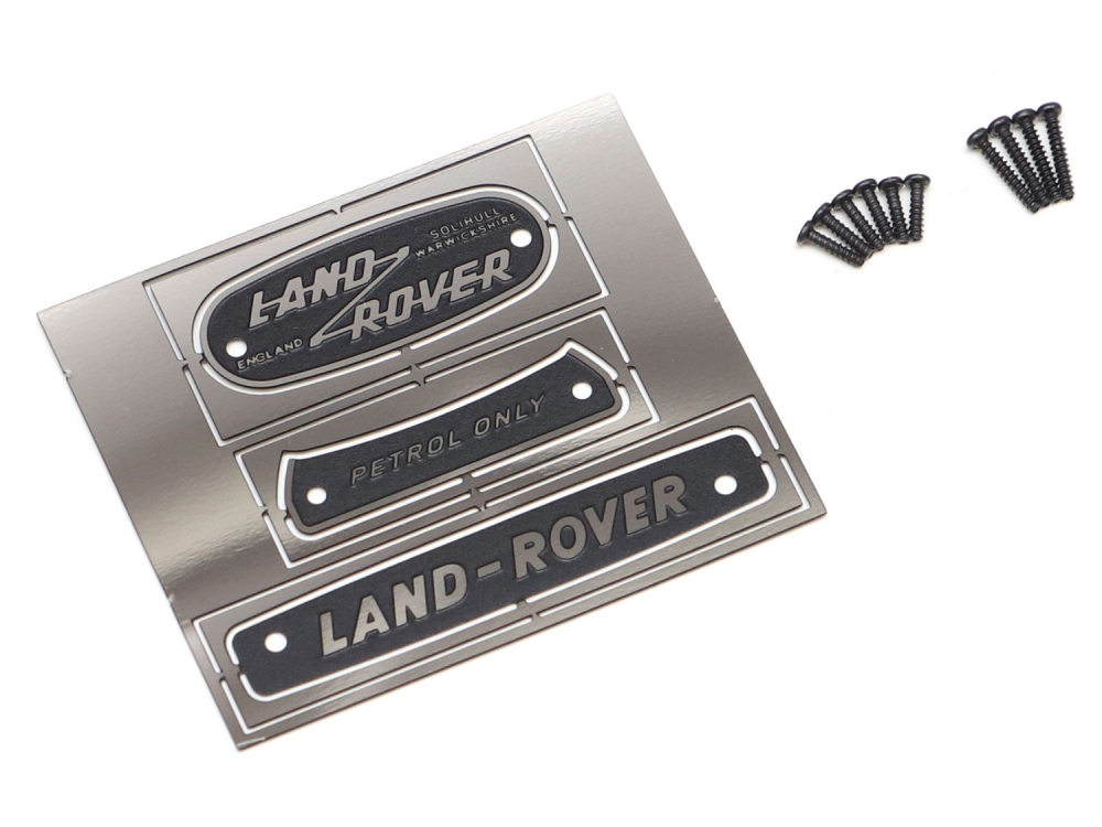 Shop Emblem Set (Stainless Steel) for Series Land Rover® (Petrol ...