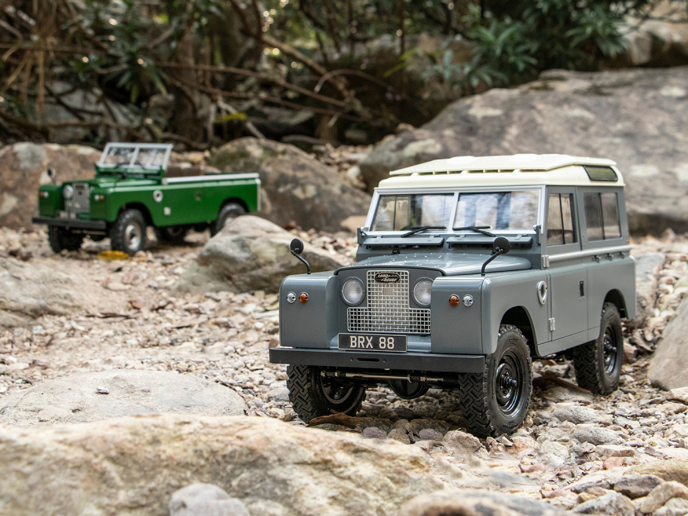 Shop Land Rover® Series II 88 Station Wagon 1/10 Hard Body Kit ...