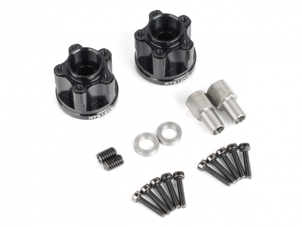 Shop ProBuild™ XT512 5-Lug Aluminum 12mm Wheel Hub Adapters 12mm Offset ...
