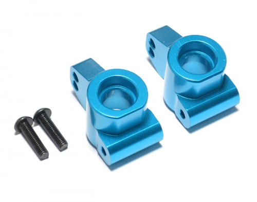 Shop Aluminium Rear Hub Carrier (2) Blue | BoomRacing.com