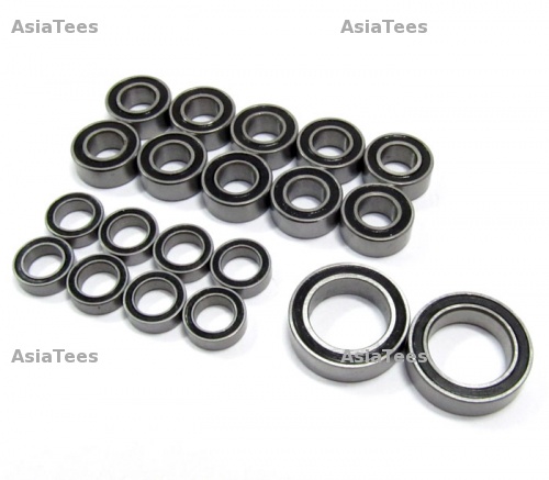 Shop High Performance Full Ball Bearings Set Rubber Sealed (20 Total ...