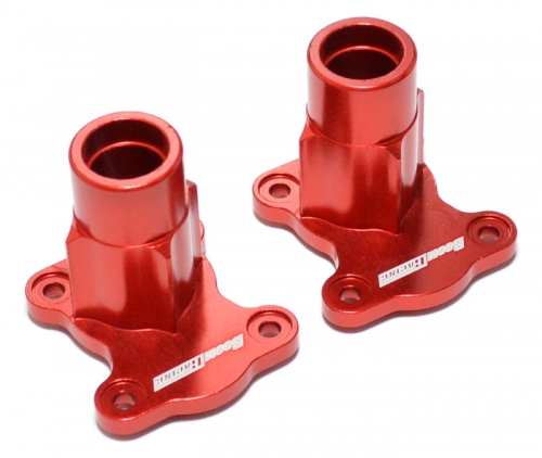 Shop Aluminum Rear Axle Lock-out (2) Red | BoomRacing.com